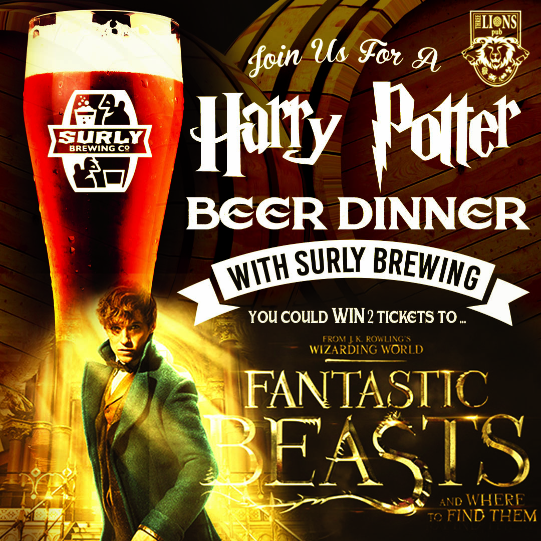 Harry Potter Beer Dinner